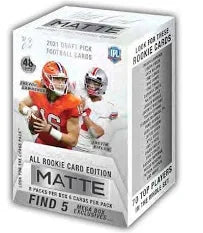 2021 Wild Card Matte Blue Pack Football Mega Box – SOUTHWEST CARD WORLD