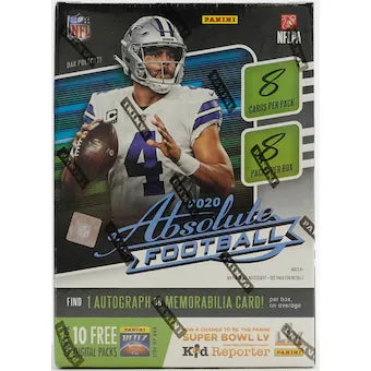 2020 Panini Absolute Football Blaster – SOUTHWEST CARD WORLD